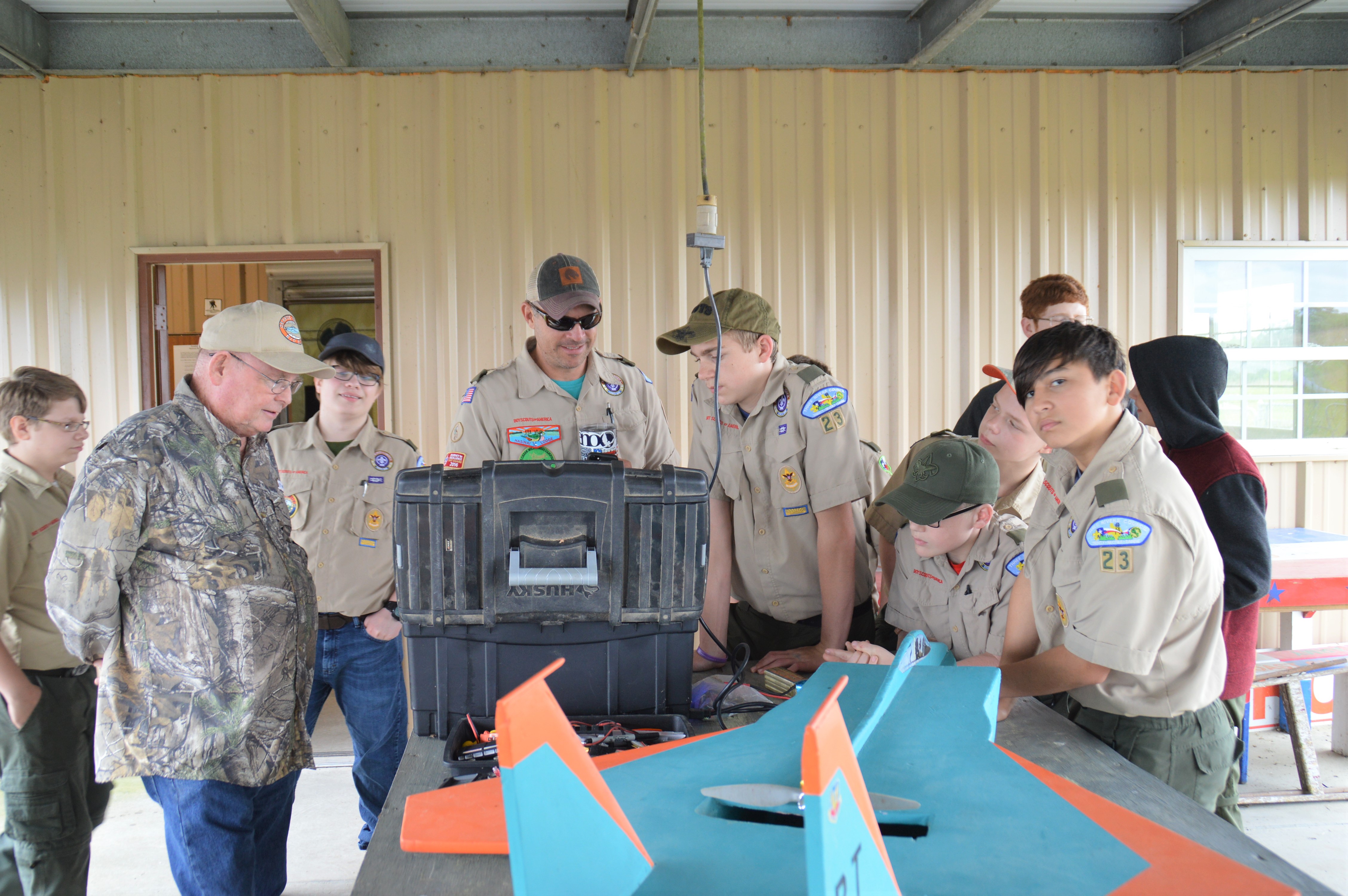 Boy Scouts Troop 23 quiz remote control aviators | Orange Leader