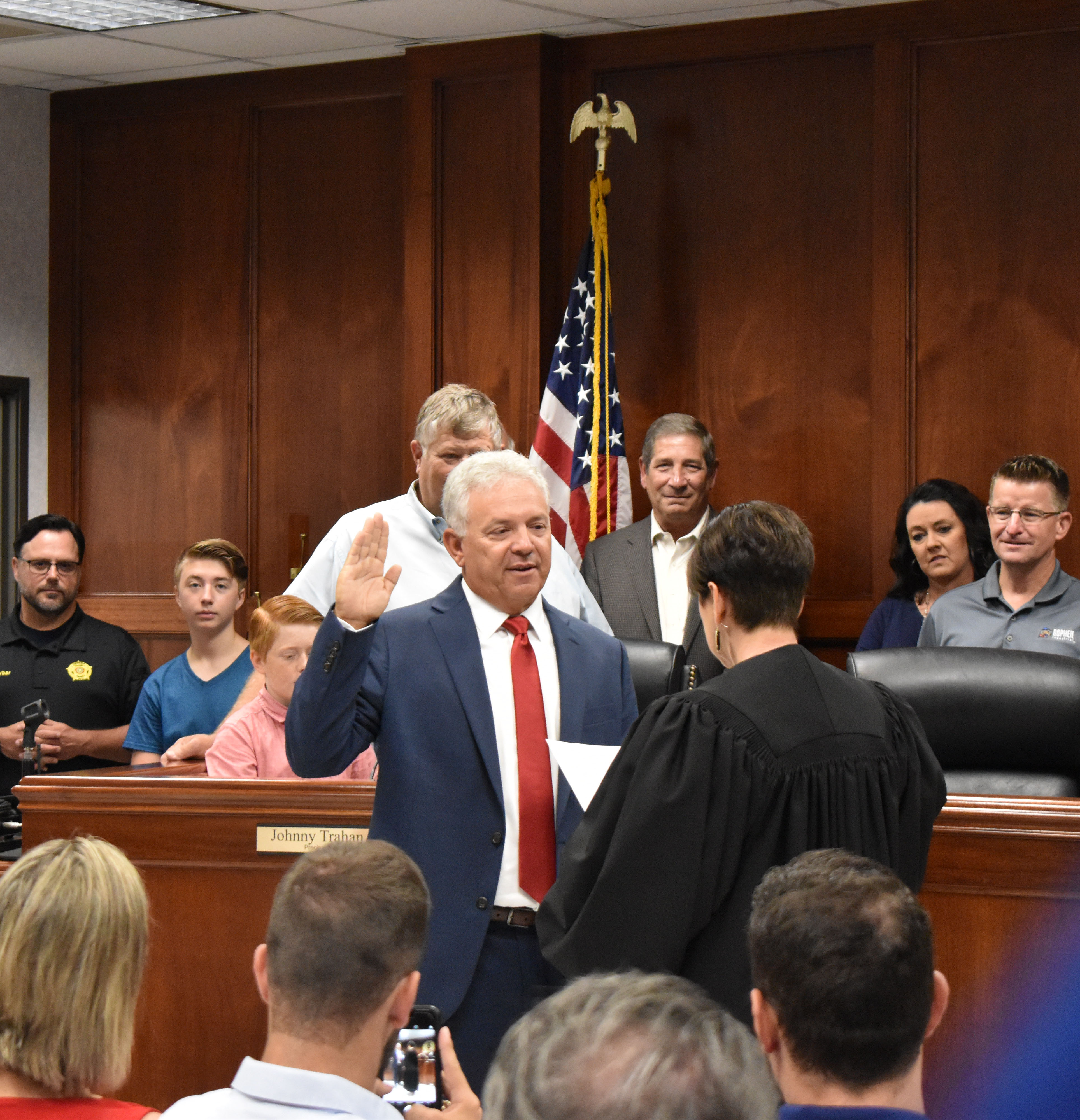 Gothia sworn-in as new Orange County Judge | Orange Leader