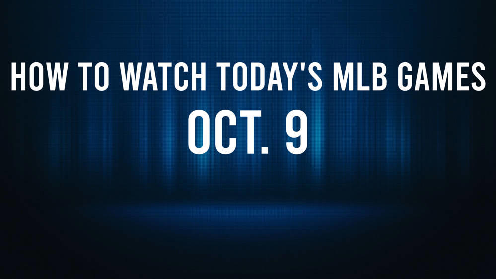 How to Watch the MLB Baseball Playoffs on Wednesday, Oct. 9: TV Channel ...
