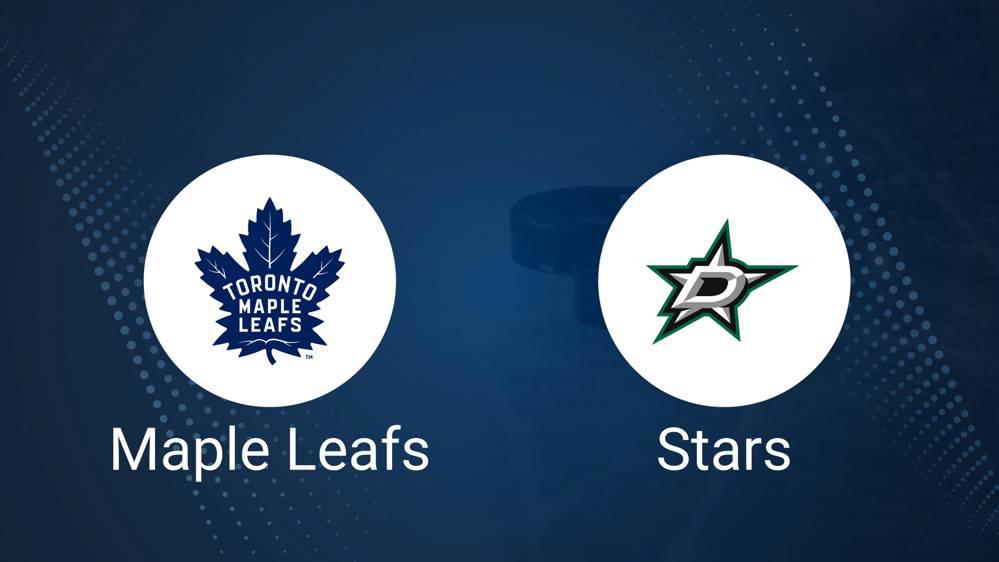 Where to Watch Dallas Stars vs. Toronto Maple Leafs on TV or Streaming ...