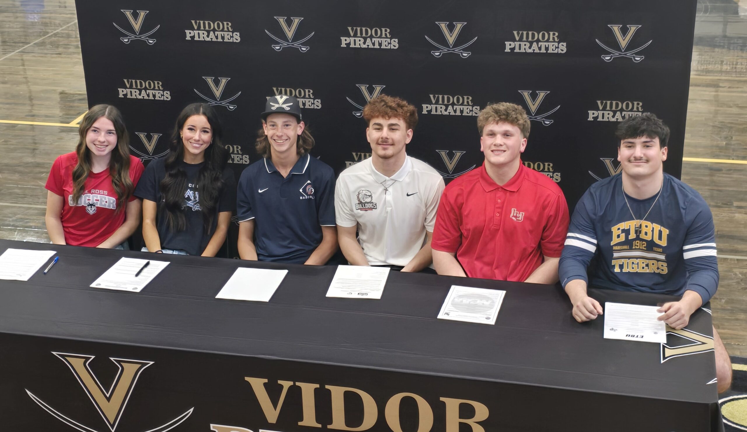 Vidor High School students sign to play at the collegiate level ...